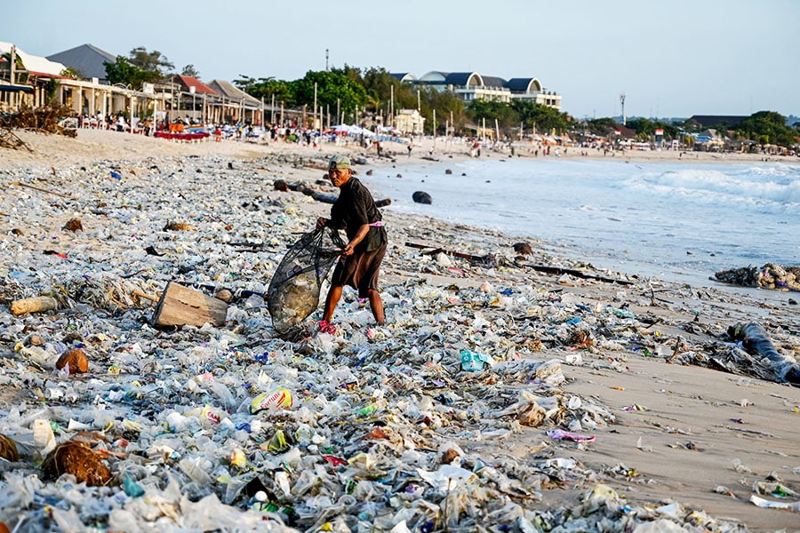beaches with pollution