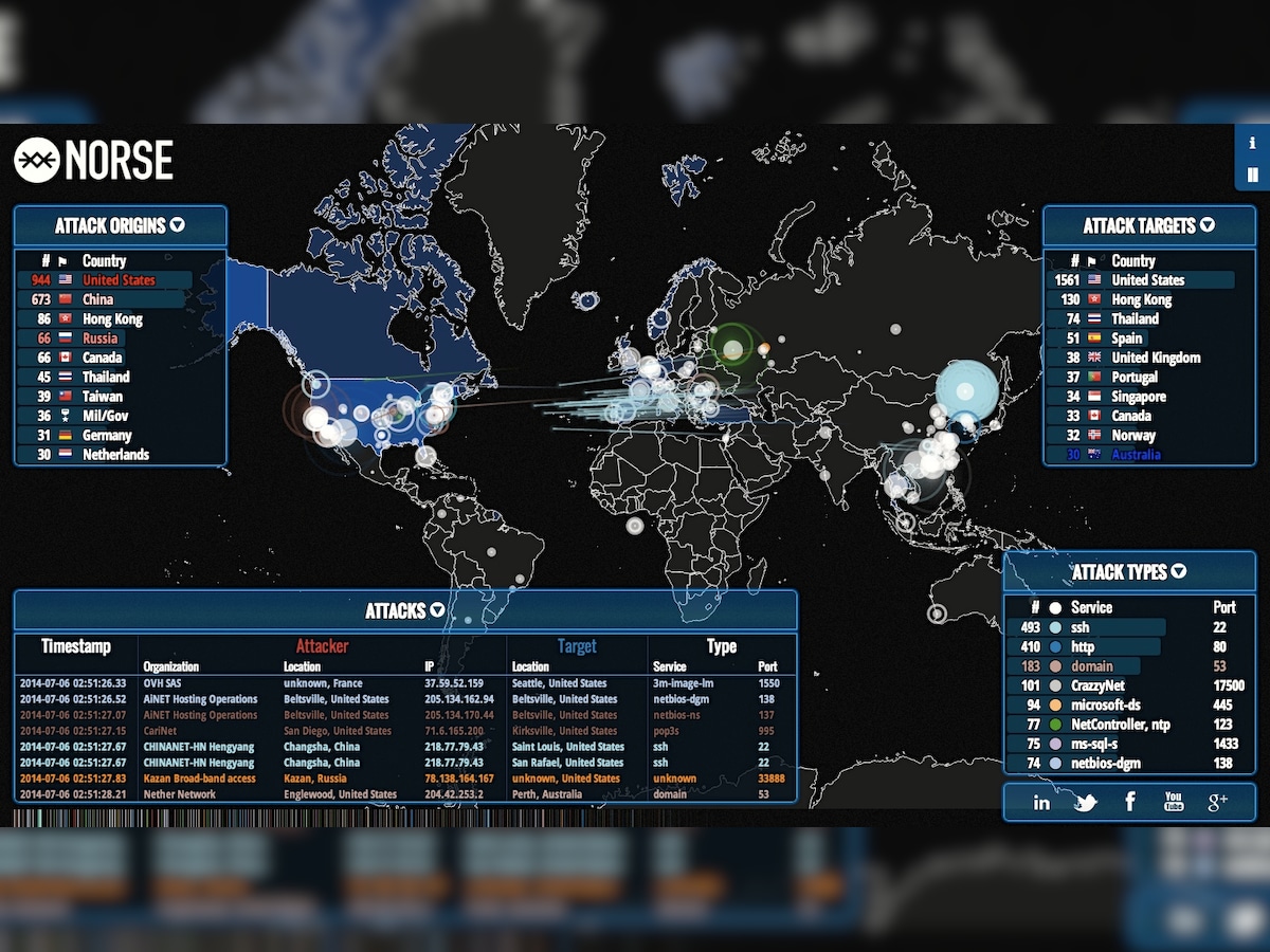 The Geography of Cyber Warfare
