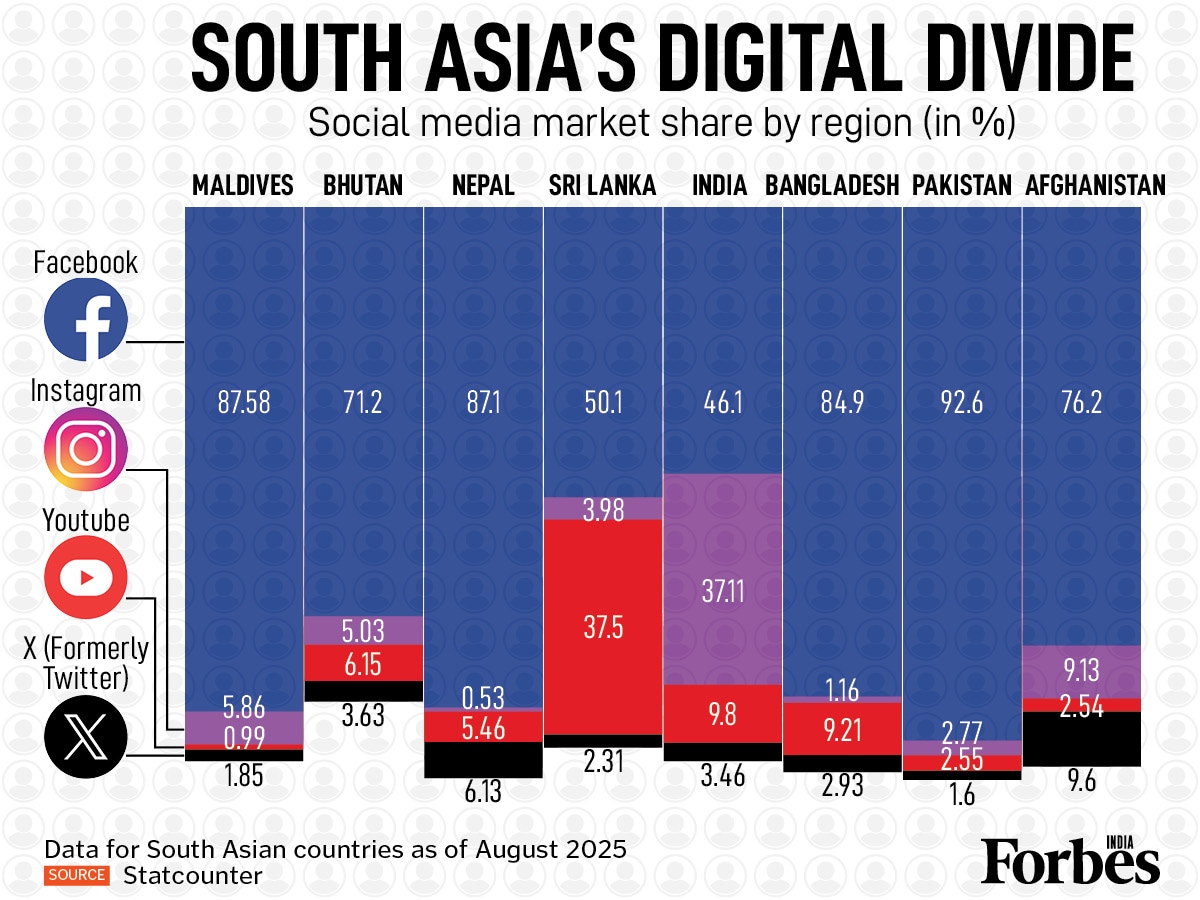 Graphic of the day: South Asia's digital divide