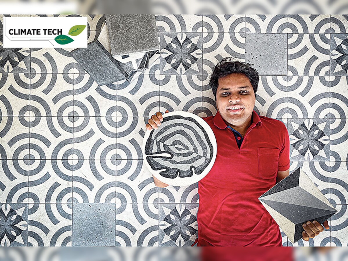 Environment: CarbonCraft Design: Turning tyres into tiles and homes