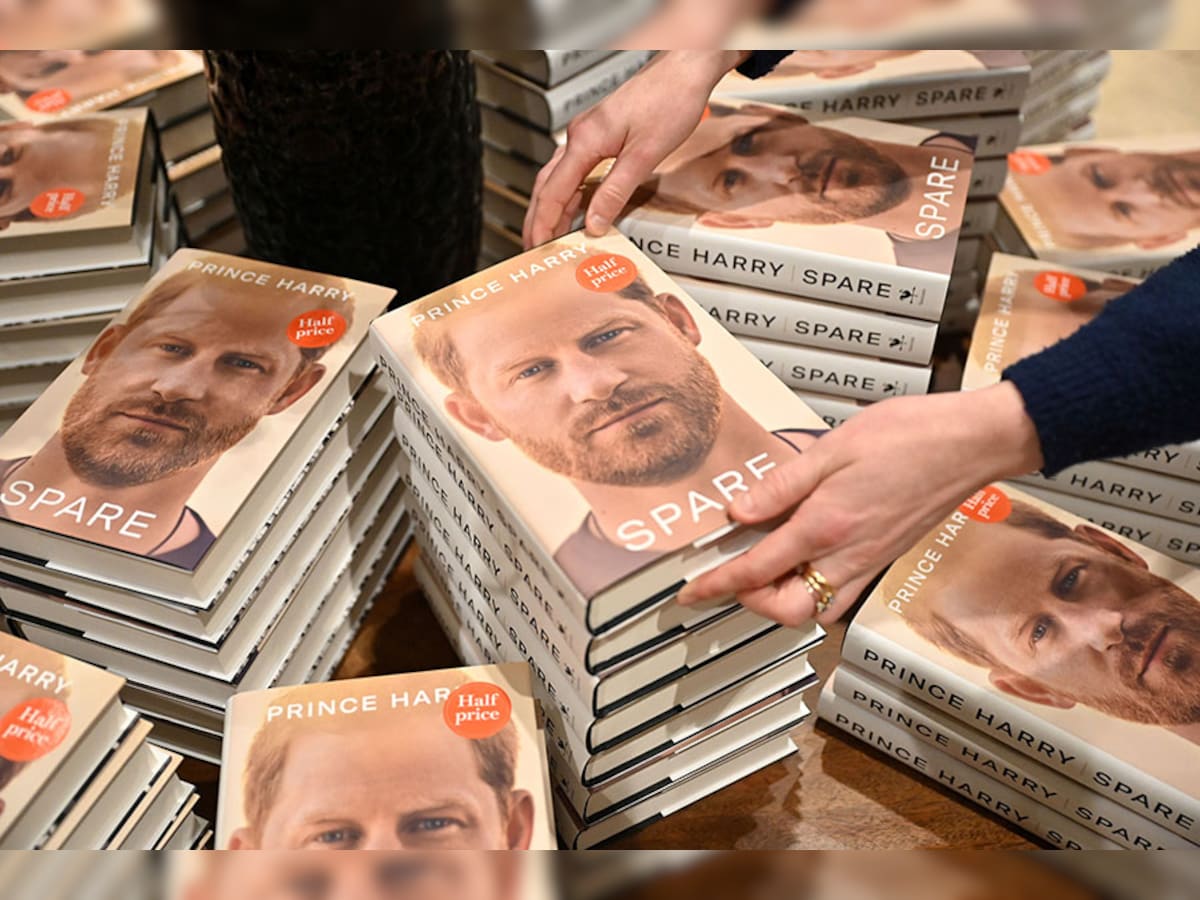 Prince Harry's autobiography "Spare" finally goes on sale