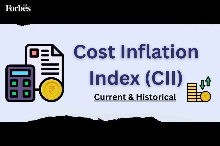 Cost inflation index (CII) for FY 2024-25 | Indexation chart to ...