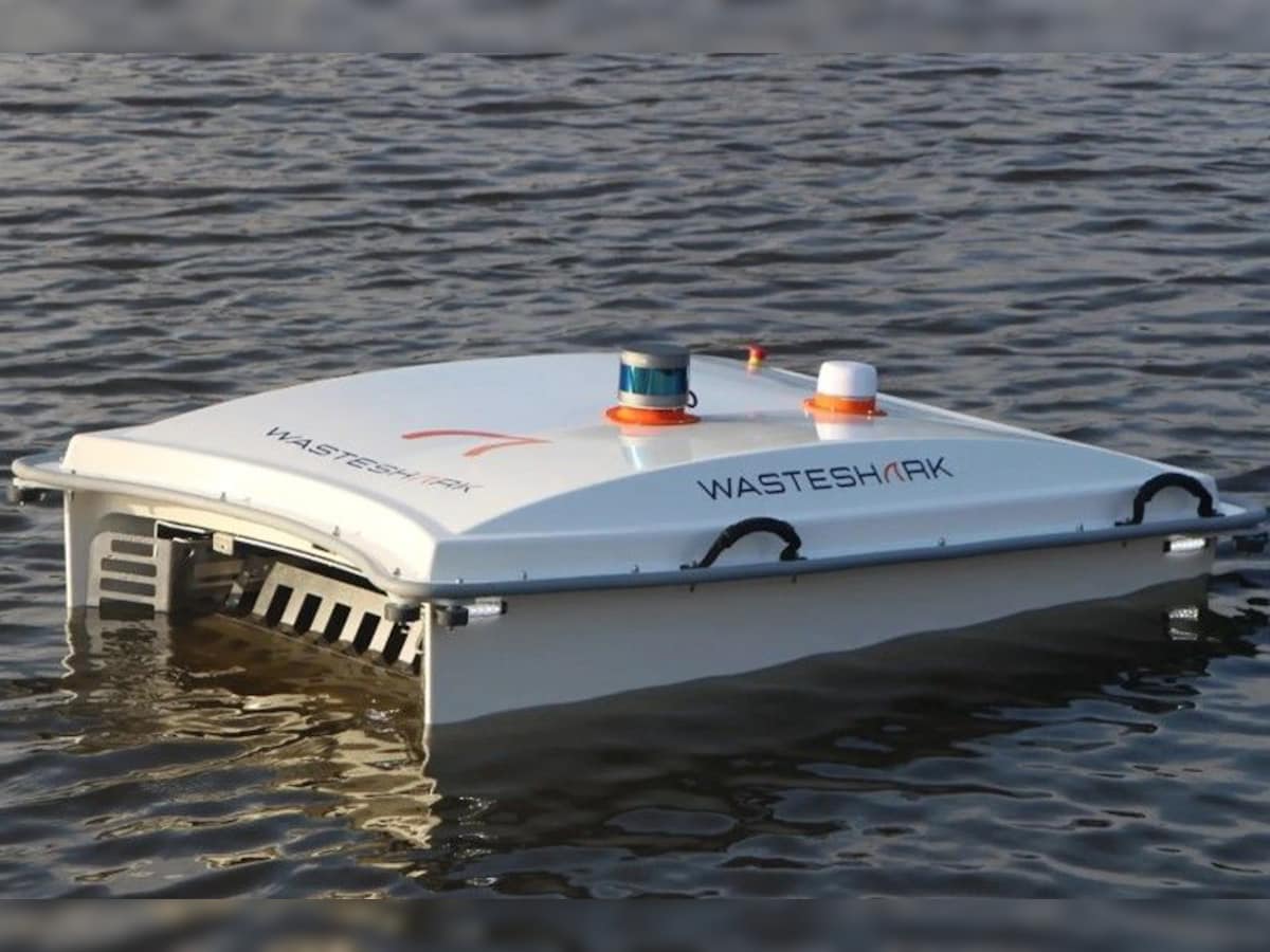 Meet WasteShark, the floating robot that's gobbling up plastic waste