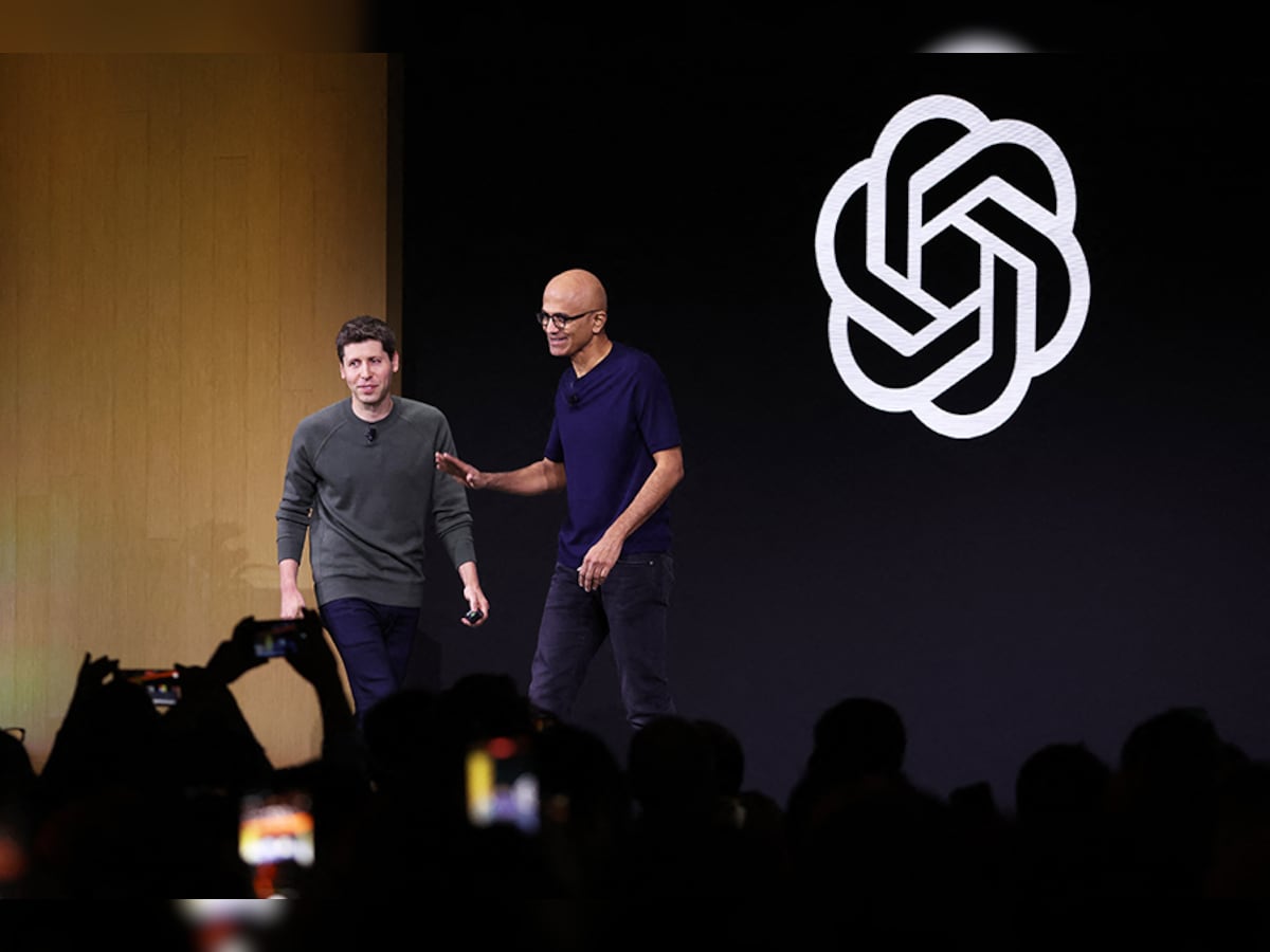 Sam Altman ‘in the process’ of joining Microsoft, Satya Nadella says