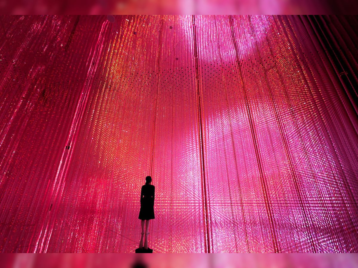 Cascading light and 'wobbling' orbs at teamLab's new Tokyo art museum