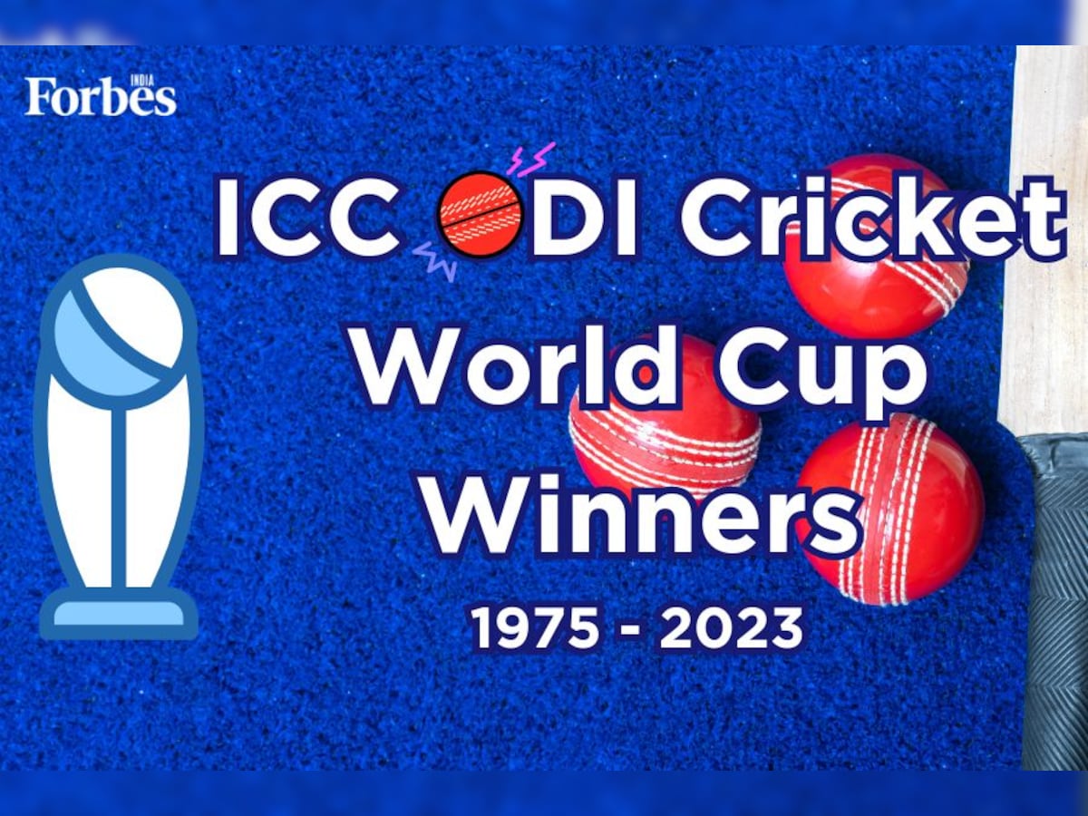 ICC ODI Cricket World Cup winners list (1975 to 2023): Australia, India, West Indies and more