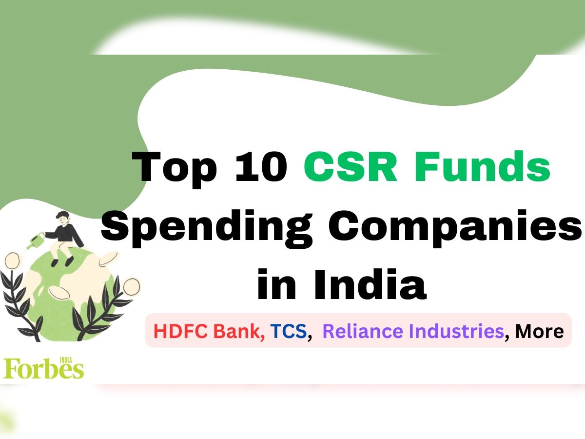 Top 10 CSR funds spending companies in India
