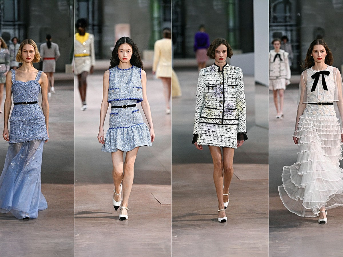 Chanel unveils light and colourful haute couture collection