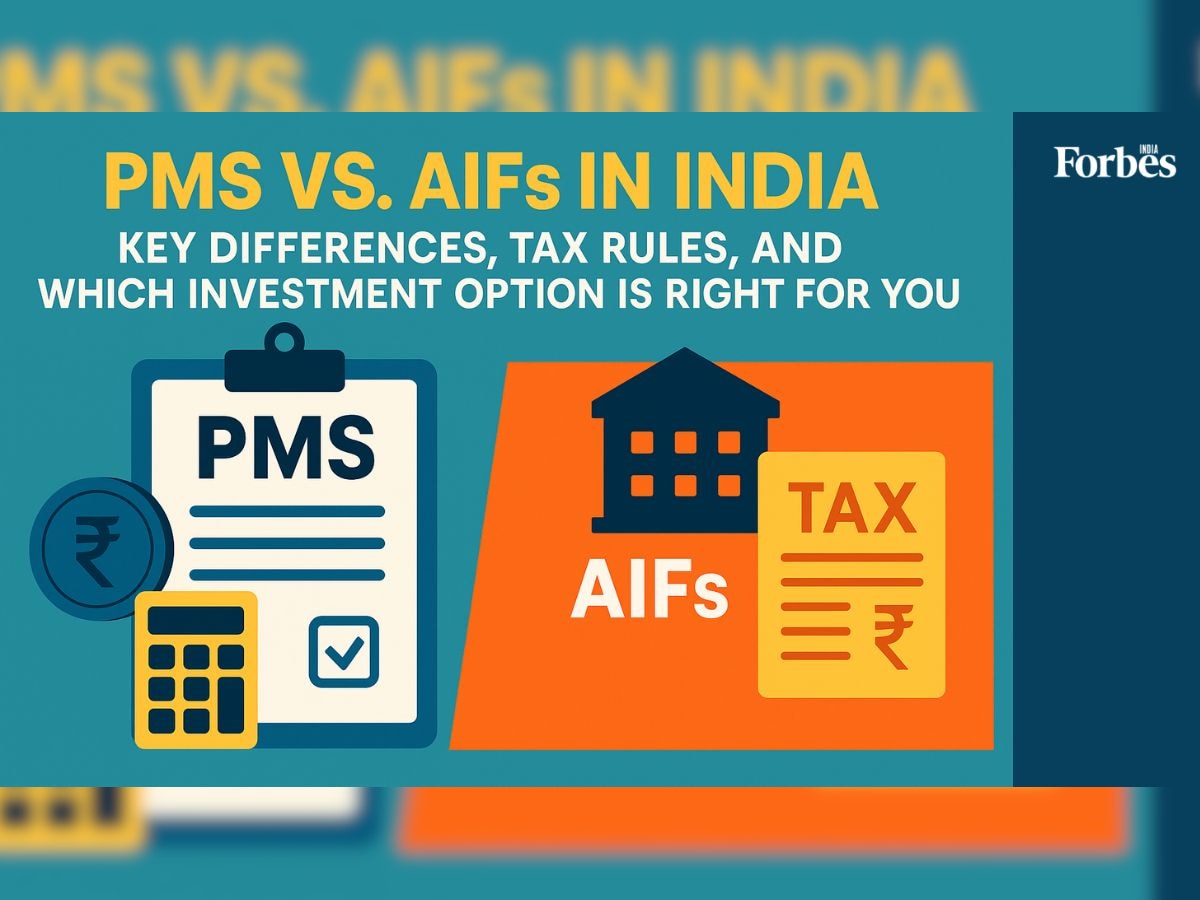 PMS vs. AIFs in India: Key differences, tax rules, and which investment ...