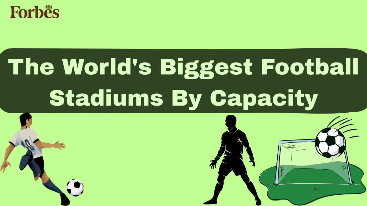 The world's biggest football stadiums by capacity: Top 10 ranked in 2025