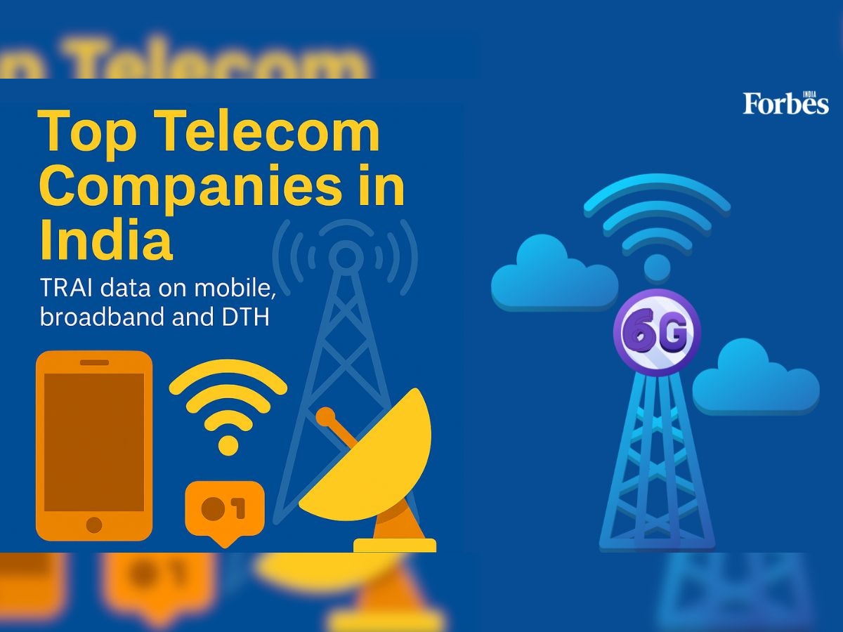 Top telecom companies in India: TRAI data on mobile, broadband and DTH