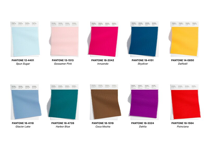 Fashion: A Mix Of Softness And Exuberance, Pantone Color Institute ...