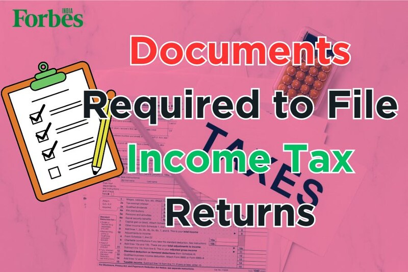 ITR Filing: Here Are The Documents Required For Income Tax Return ...
